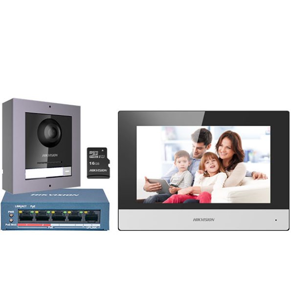 Videoportero IP Hikvision | 2Mpx | HK-DS-KIS602 - 3Smart